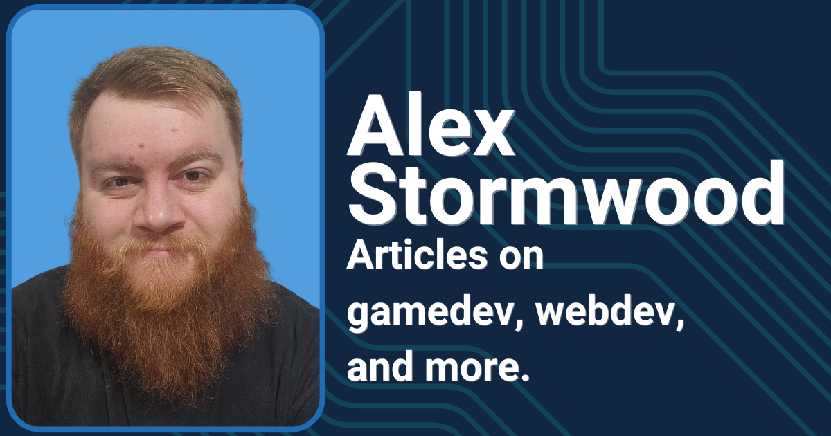 Alex Stormwood - Online Portfolio and Journal